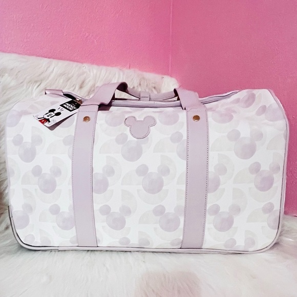 Disney | Accessories | Mickey Mouse Weekender Bag With Wheels | Poshmark